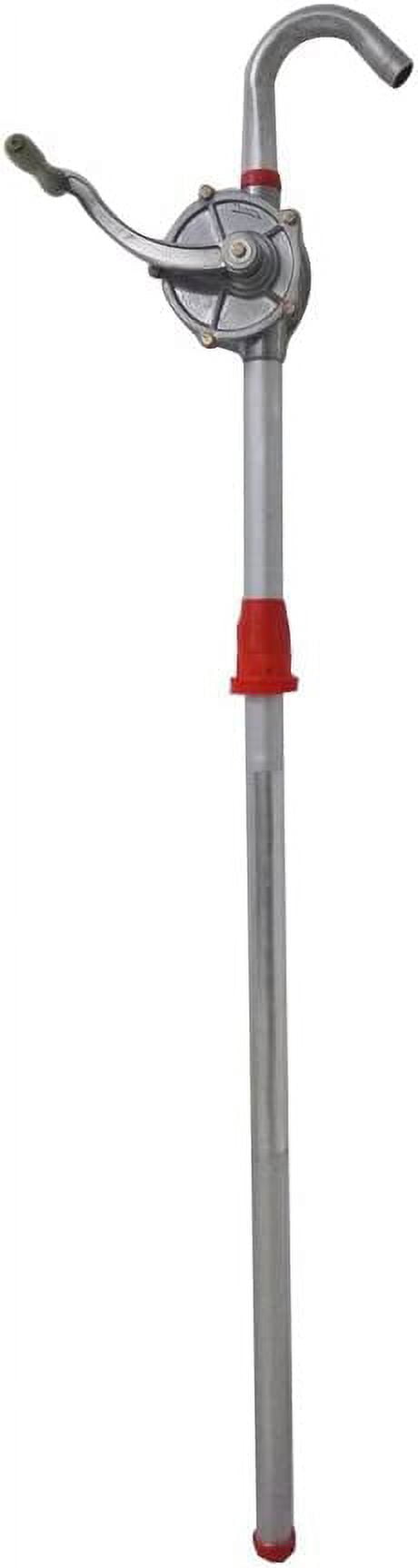 Self-priming Dispenser Fuel Hand Pump Hand Crank Aluminum Alloy Rotary ...