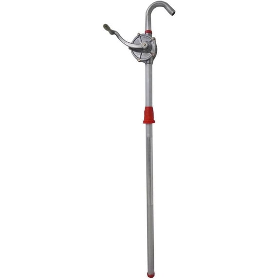 Self-priming Dispenser Fuel Hand Pump Hand Crank Aluminum Alloy Rotary ...
