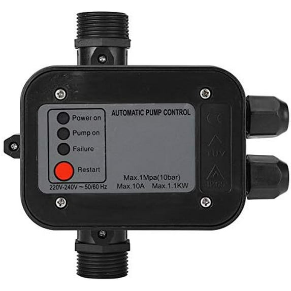 Self-priming Water Pump Pressure Switch, 220V Black Self-priming Water ...