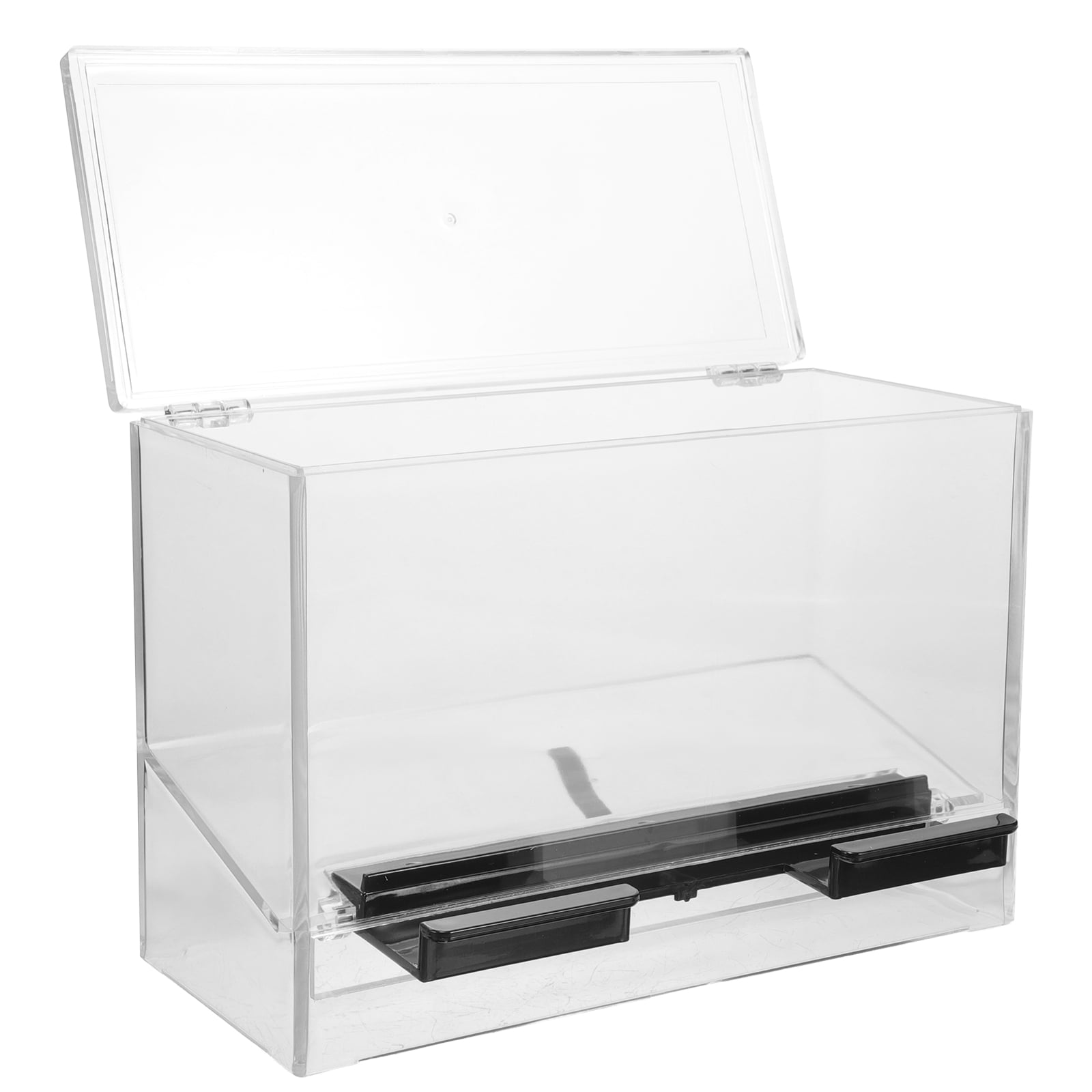 Self-service Straw Box Storage Case Holder Dispenser Straws Dispensers ...