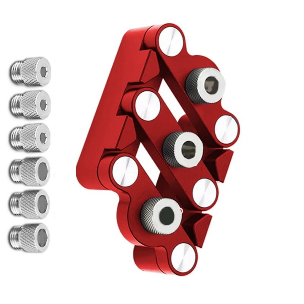 SelfCentering Woodworking Dowel Gauge Aluminum Drill Positioning Tool ...