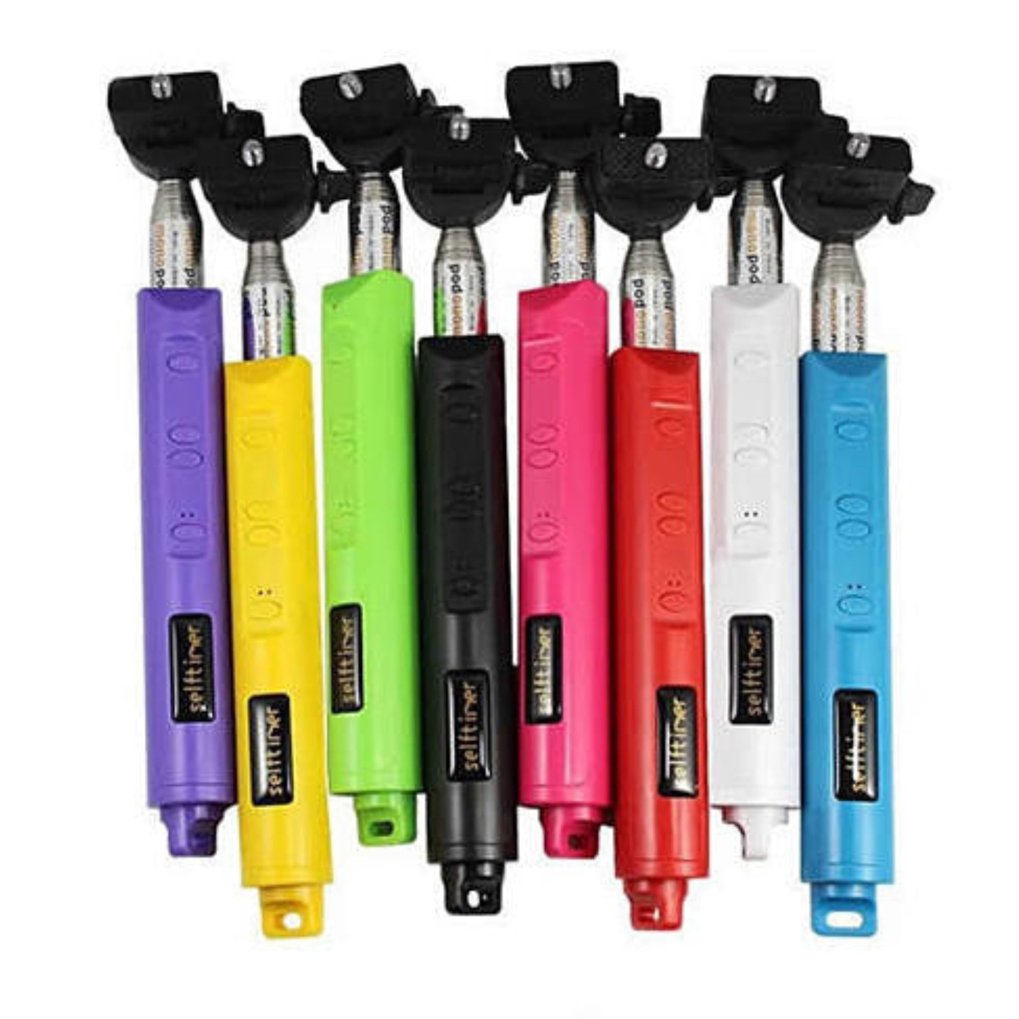 Selfi Monopod Telescopic Stick With Bluetooth & Zoom Controls - Purple ...