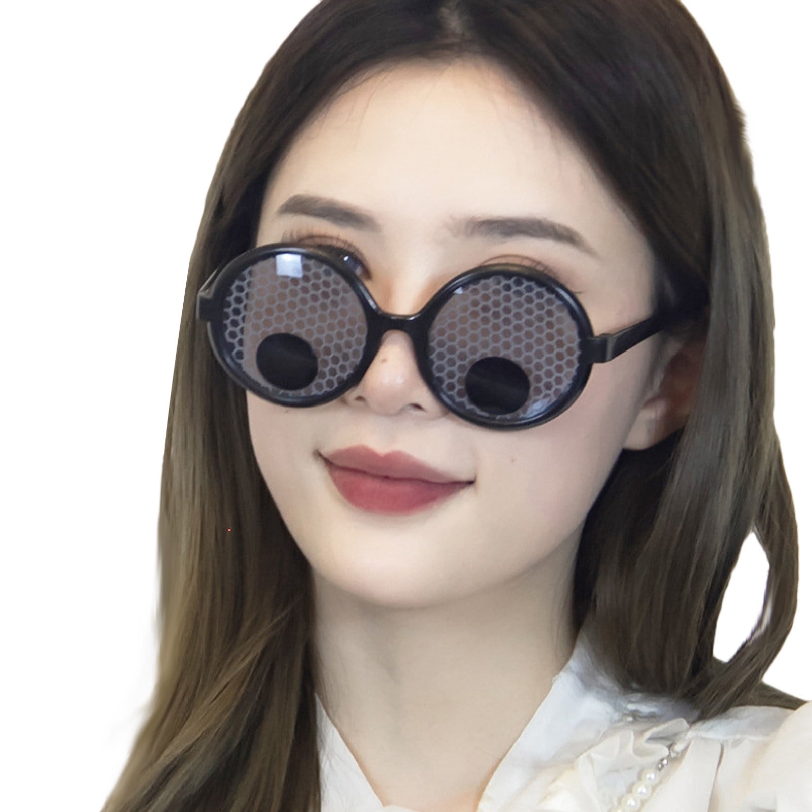Selfie Googly Eyes Glasses - Round Frame Wiggly Eyes Novelty Props for ...
