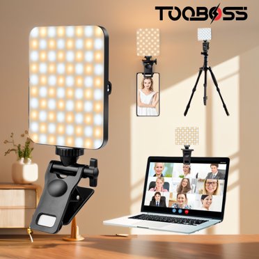 Cyezcor Video Conference Lighting Kit, Light for Monitor Clip On,for ...