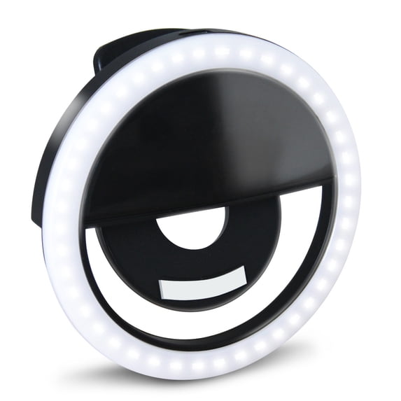 Selfie Light Ring Led Circle Clip-on Selfie Fill Light with 36 Led ...