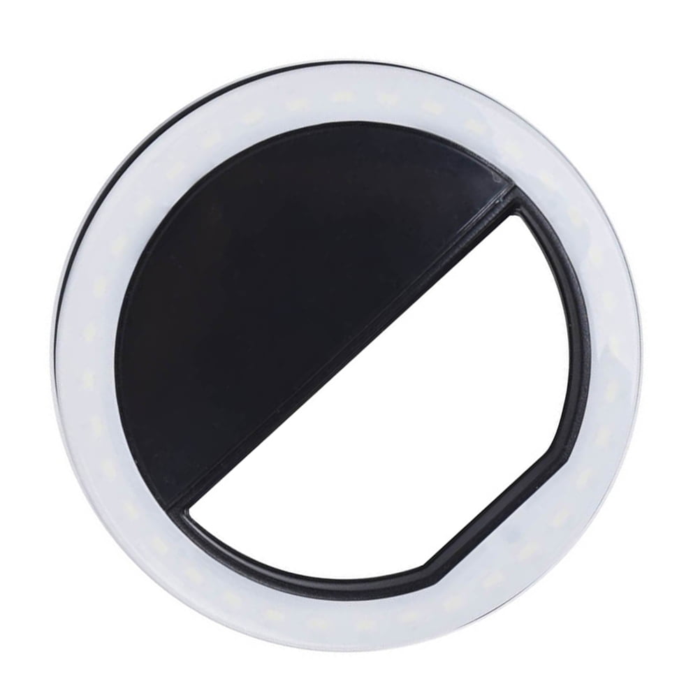 Selfie Phone Camera Photography Ring Light For Phone (Black) - Walmart.com