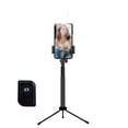 Selfie Pole with Tripod Integrated Multifunctional Pan Tilt Selfie Tool ...