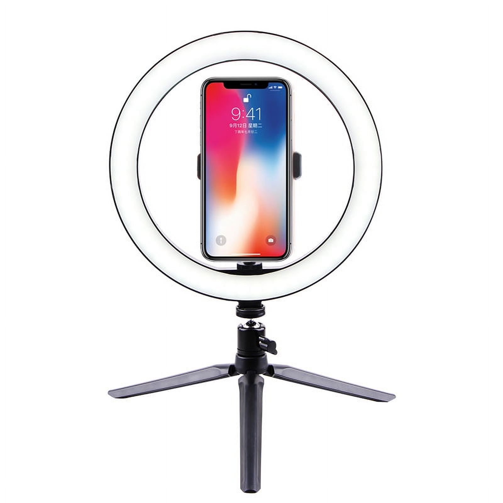 Selfie Ring Light LED Circle Light USB LED Desktop Lamp with Stand ...