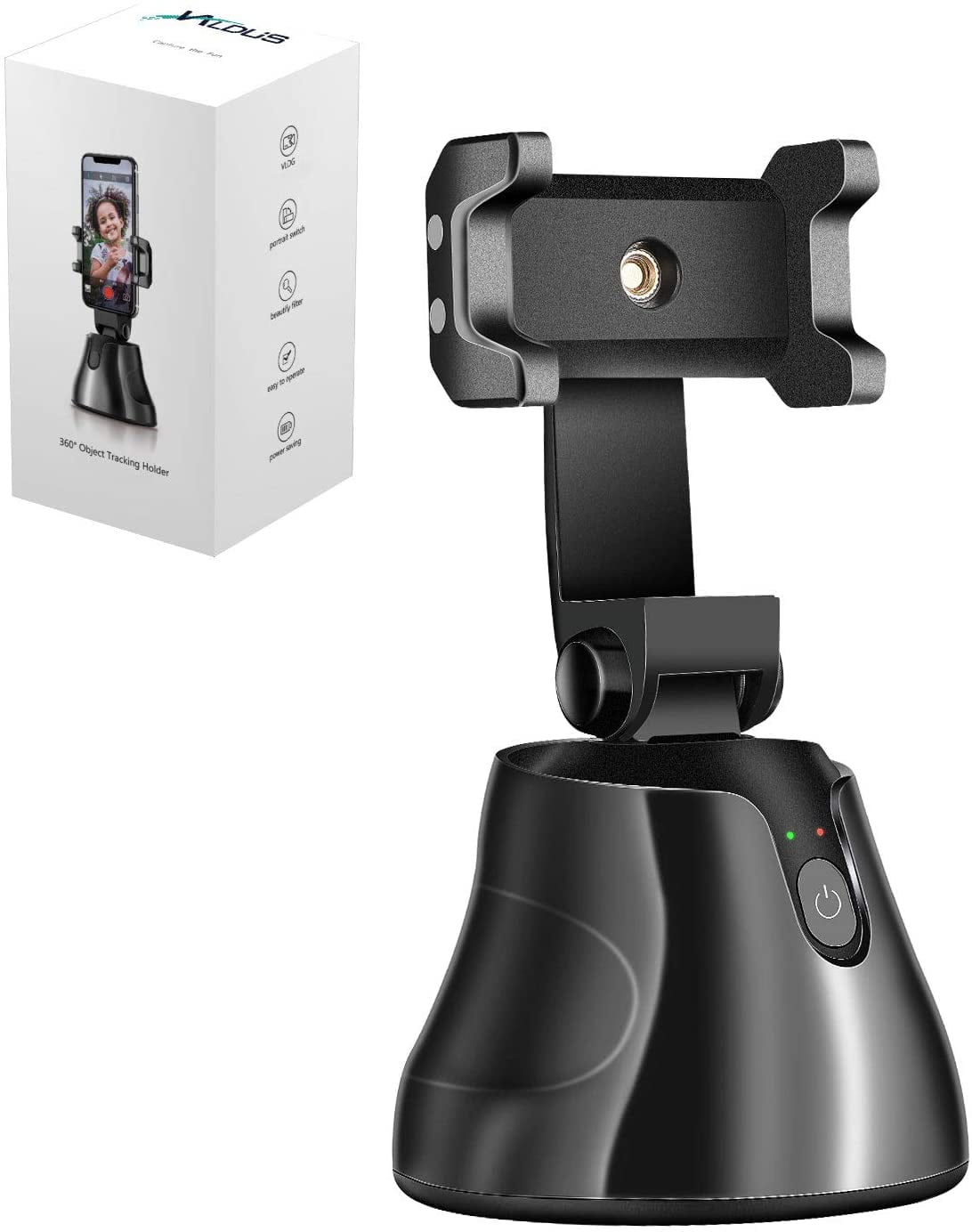 Selfie Stick 360°Rotation Auto Face Object Tracking Tripod Robot Cameraman Smart Following ...