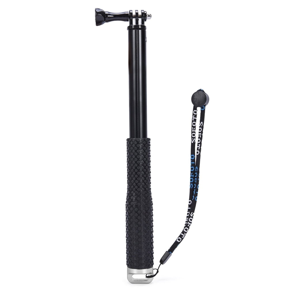 Selfie Stick Extension Poles for Action Camera, Extends to 19inch for ...