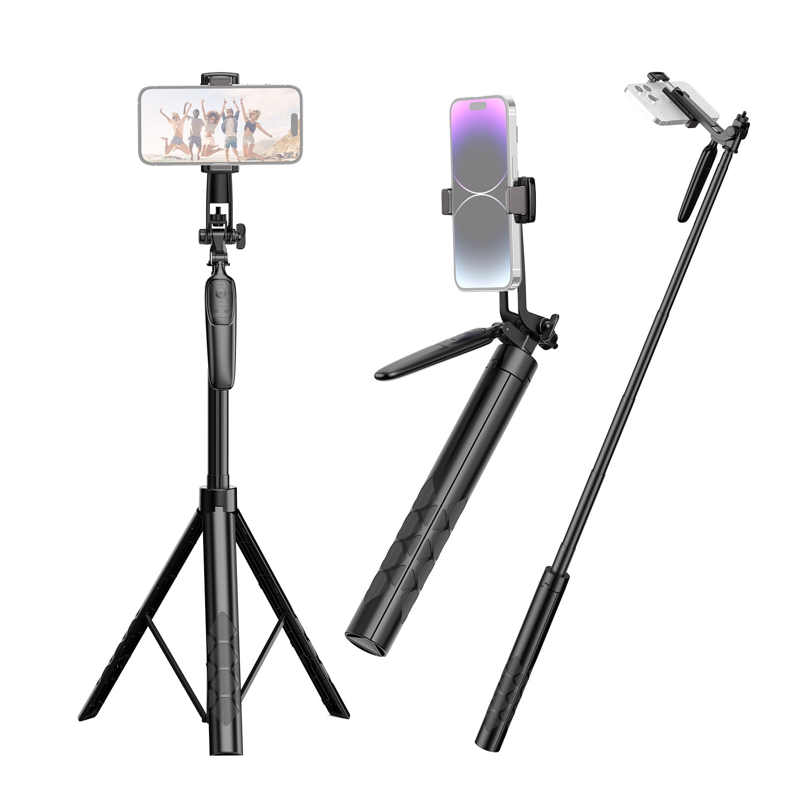 Selfie Stick,Screw Remote Shutter Stick Max. With Max. With Clip With ...