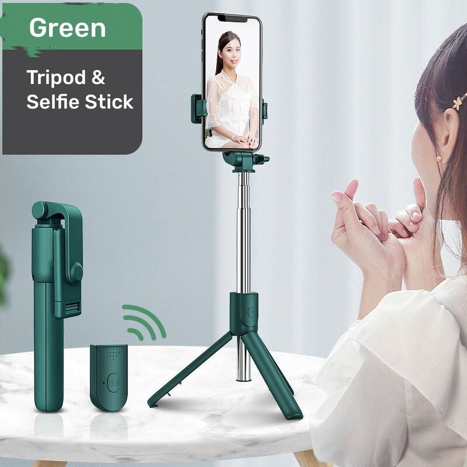 Selfie Stick Tripods Compatible With All Phones 3 In 1 Extendable And