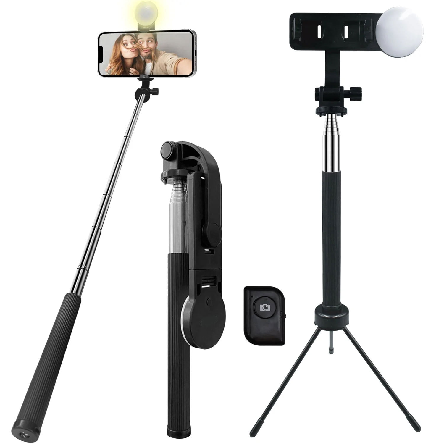 Selfie Stick for Nokia G50/G10/G20 - Wireless Built-in Tripod Remote ...