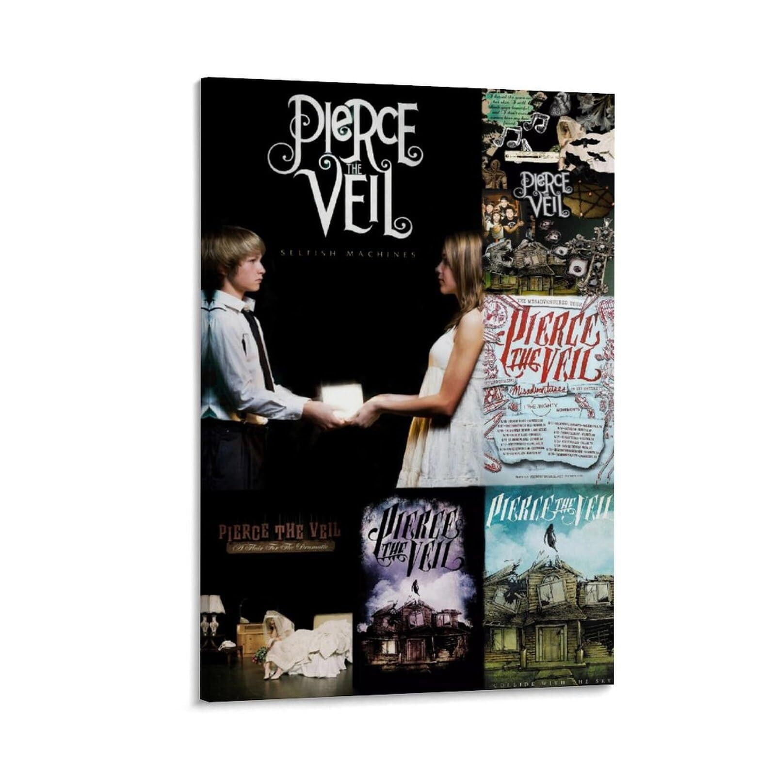 Selfish Machines By Pierce The Veil (2)(2) Canvas Poster Bedroom Decor ...