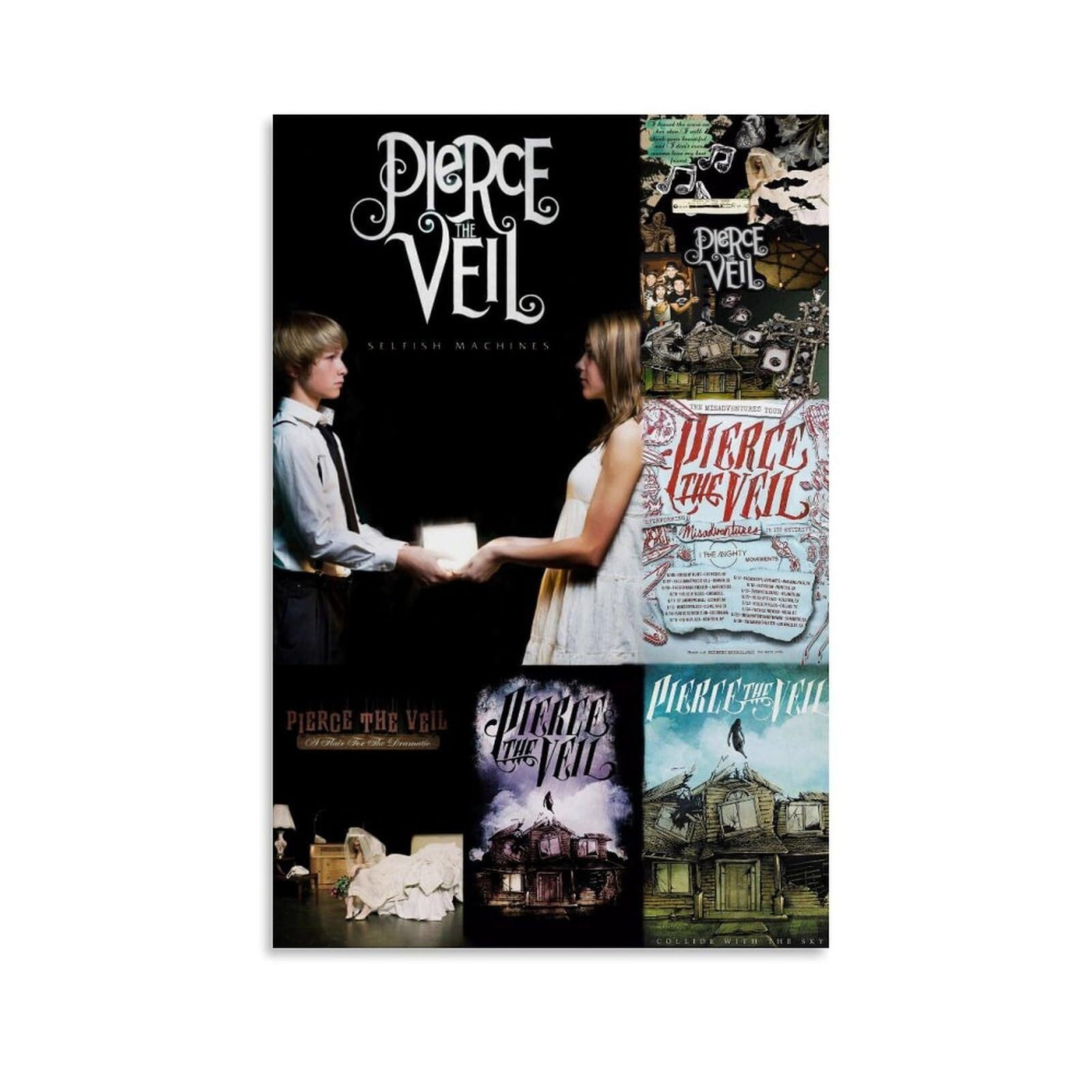 Selfish Machines By Pierce The Veil (2)(2) Canvas Poster Bedroom Decor ...
