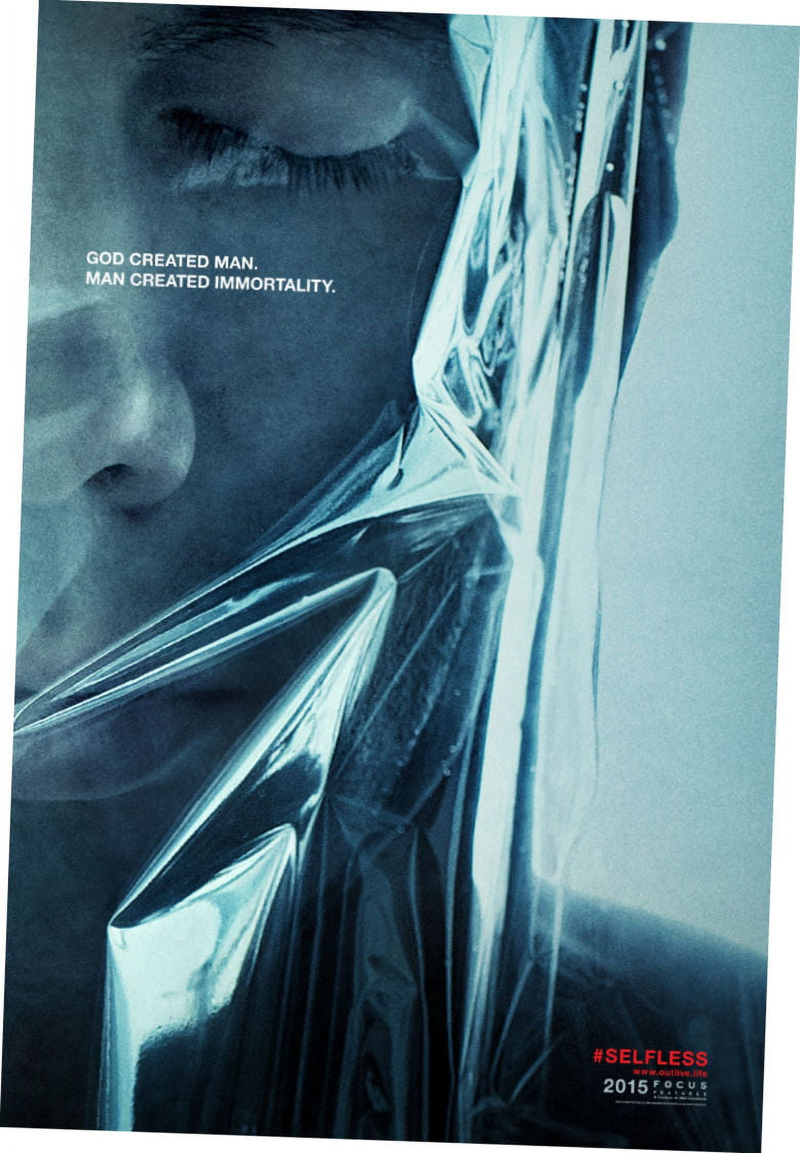 Selfless Movie poster Metal Sign 8inx 12in Metal Art Print 8x12 Square ...