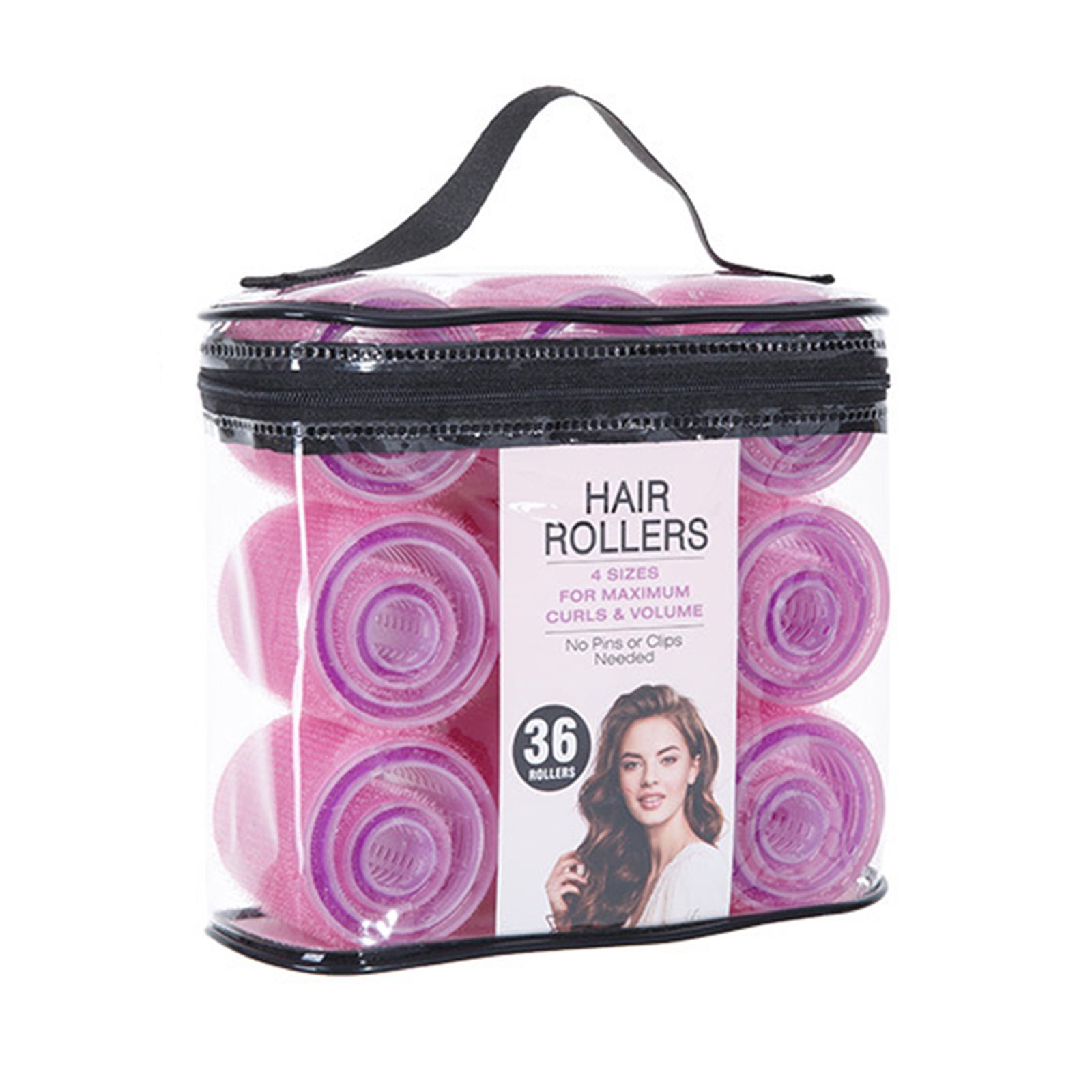 Selfs Grip Hair Rollers Set for Volumes,Hair Curlers Hair Roller Sets ...