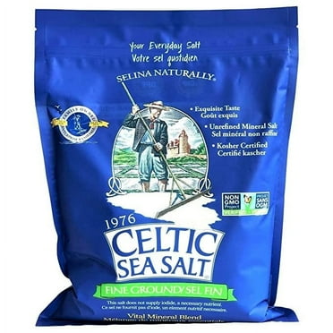 Selina Naturally Celtic Sea Salt Flower of the Ocean - 8 oz - Walmart.com