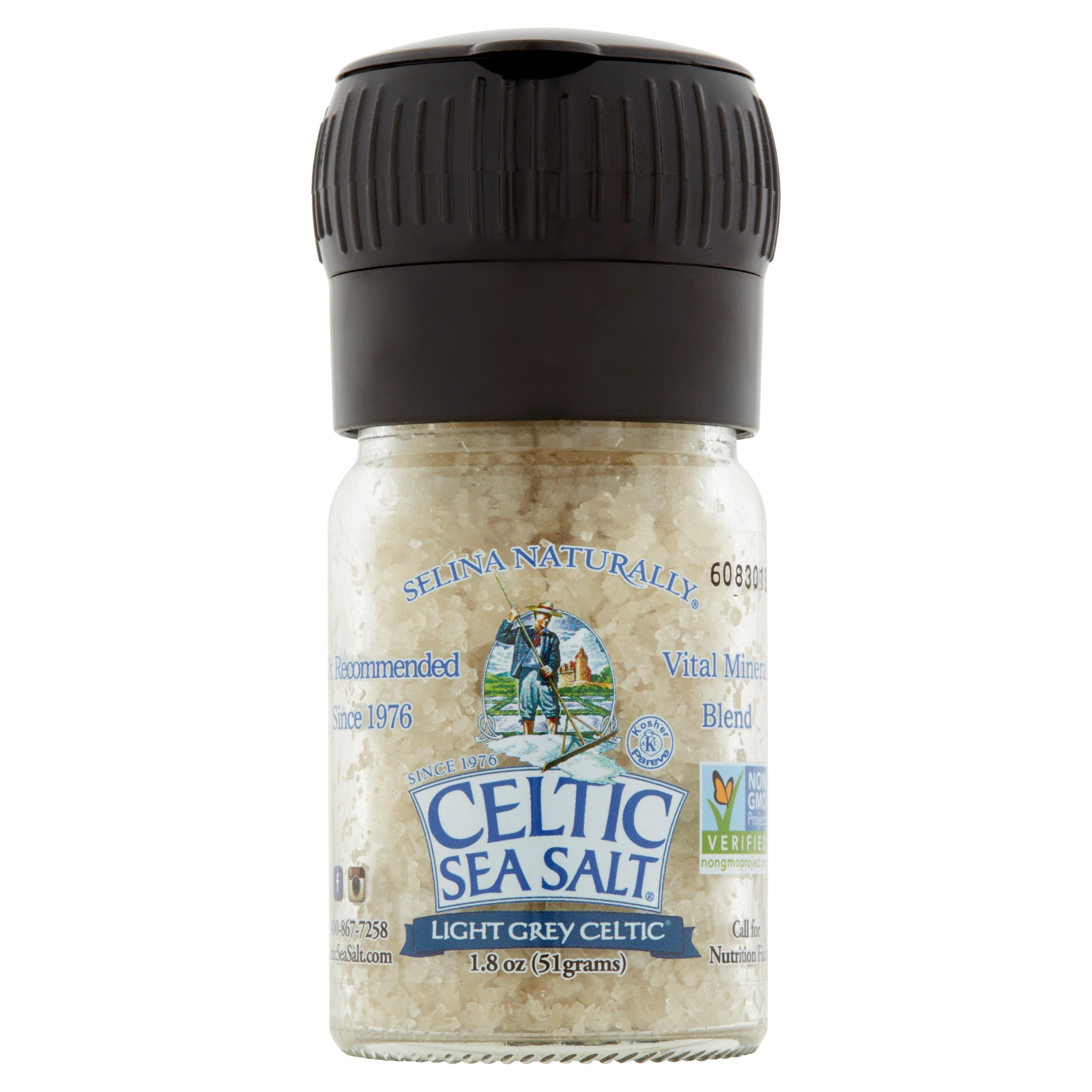 Selina Naturally Light Grey Celtic Sea Salt, Vital Mineral Blend ...
