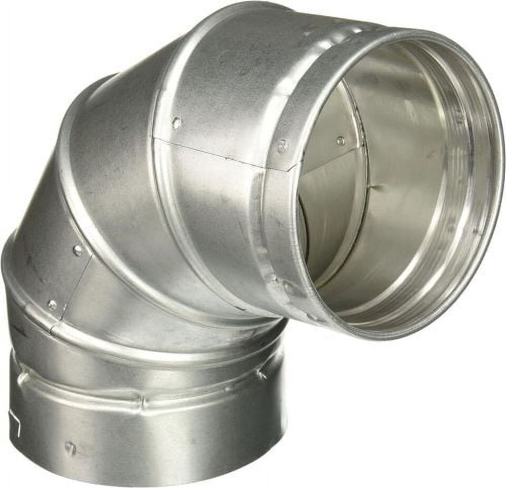 Selkirk 106230 6" Inch Adjustable Type B Gas Vent 90 Degree Elbow ...