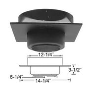 Selkirk 6T-FCK 6" Stainless Steel Flat Ceiling Support Kit - Walmart.com