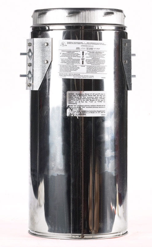 Selkirk 6 in. Stainless Steel Stove Pipe Support for Chimney Kit ...