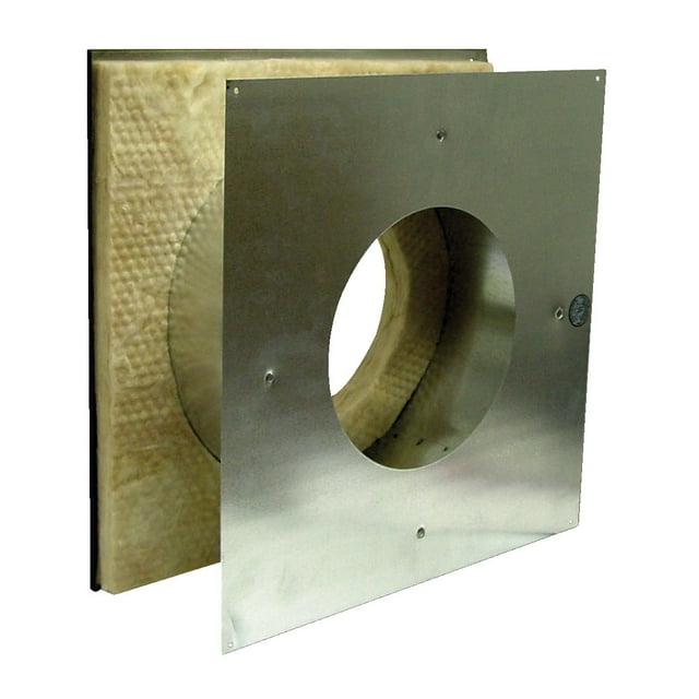 Selkirk 6T-IWT 6" Stainless Steel Insulated Wall Thimble with Round ...