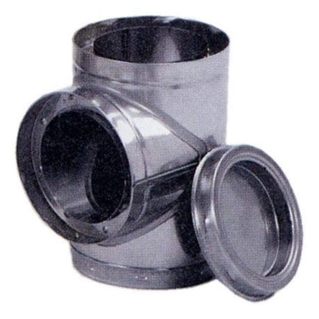 Selkirk Corporation 7SITS 7 Inch Supervent Tee Insulated With Plug ...