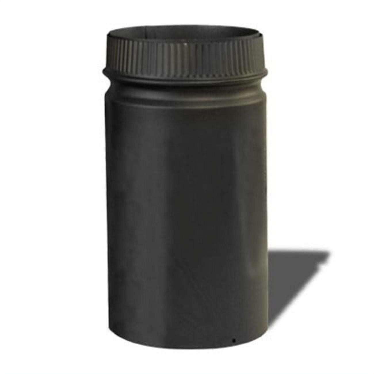 Selkirk DSP6P12-1 6" X 12" Black Matte Double Wall Smoke Pipe - Walmart.com