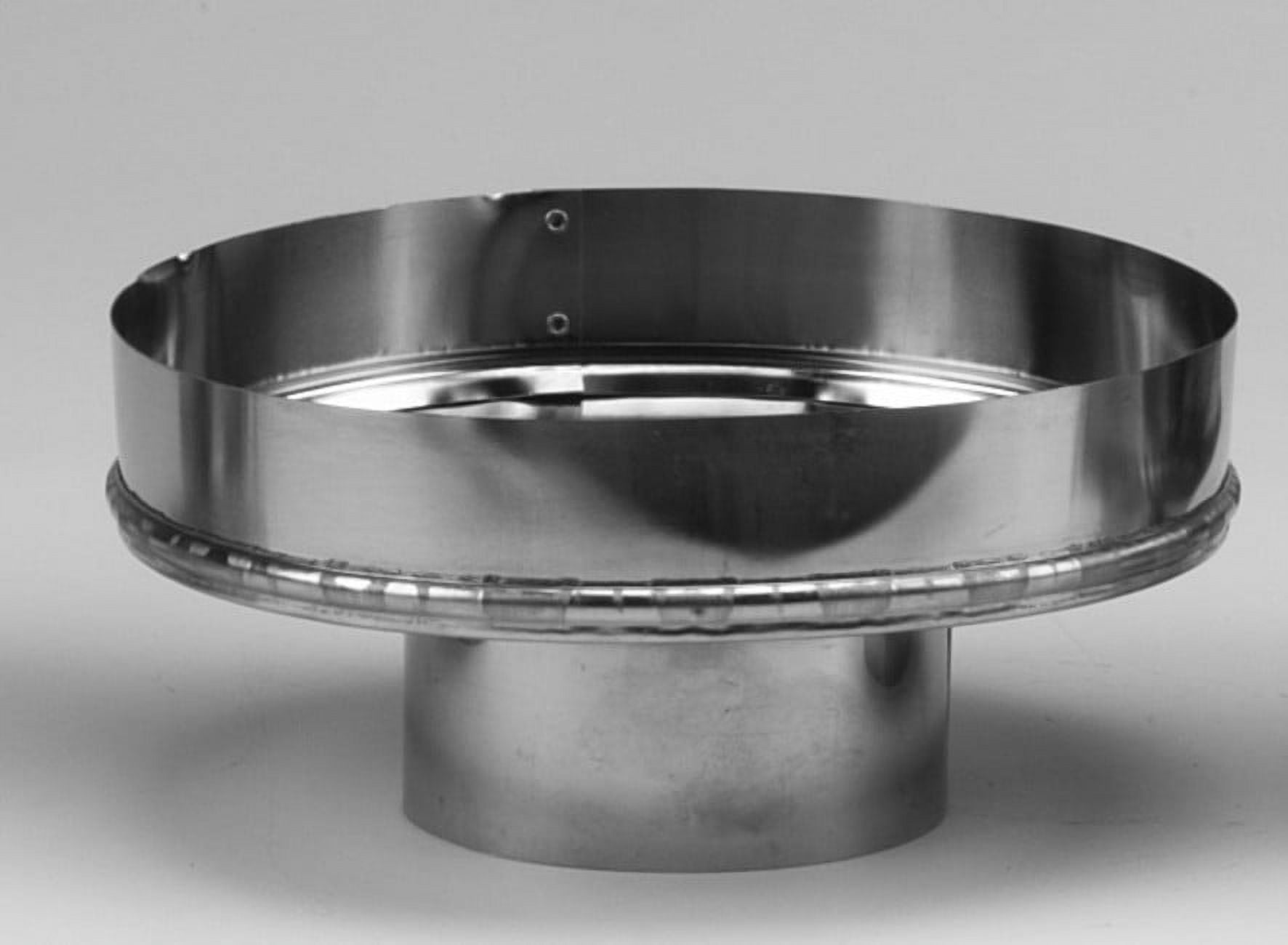 Metalbest 3Vp-A8 Vp 3" Type L Pellet Pipe To 8" Chimney Adapter ...