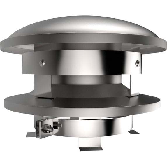 Selkirk Sport Metalbestos Chimney Cap Round Top - Stainless Steel ...