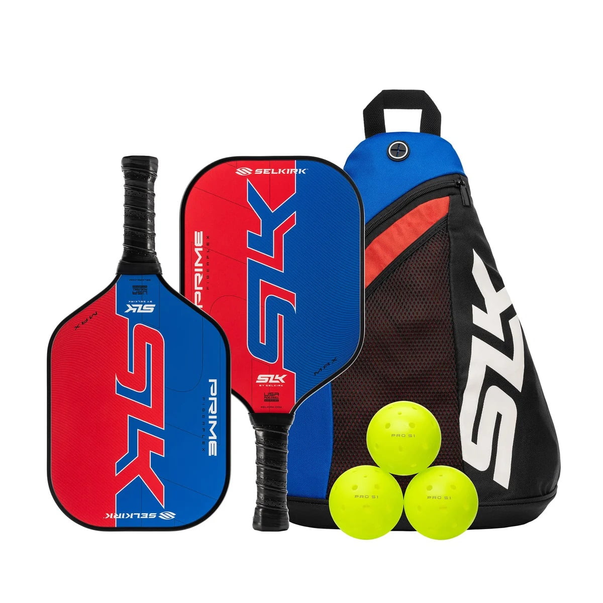 Selkirk Sport Prime Max Pickleball Bundle, 1 Count, 20 x 16 x 6 Inches ...