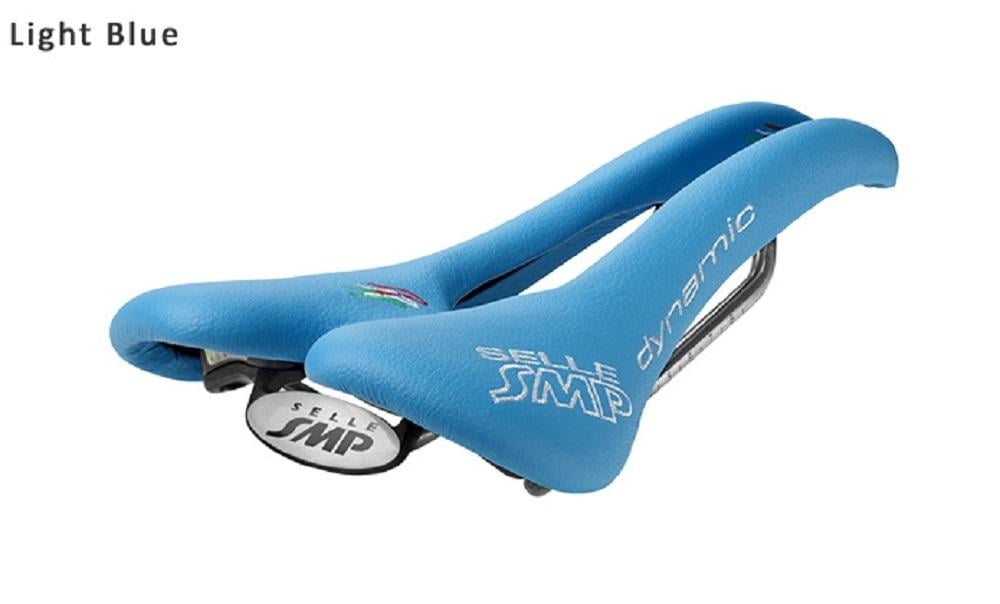 Selle SMP Dynamic Pro Saddle - Light Blue / Steel Rails - Walmart.com