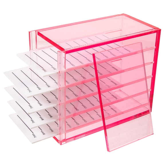 Seller Five-layer Acrylic Eyelash Extension Storage Box Desktop False ...