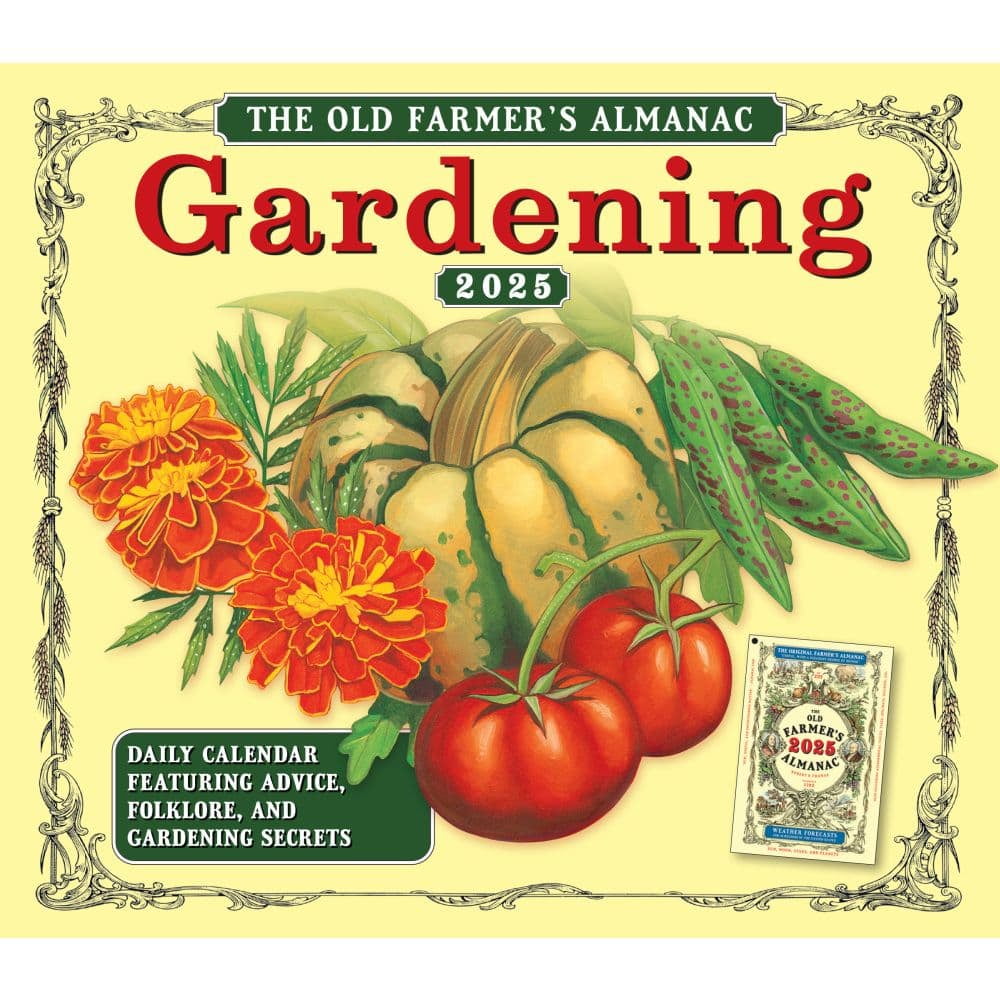Sellers Publishing, Old Farmers Almanac Gardening 2025 Desk Calendar ...