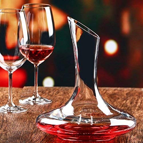 Sellrama Decanter Set with Glasses Large 1800ml61 fl oz 95 Tall Led ...