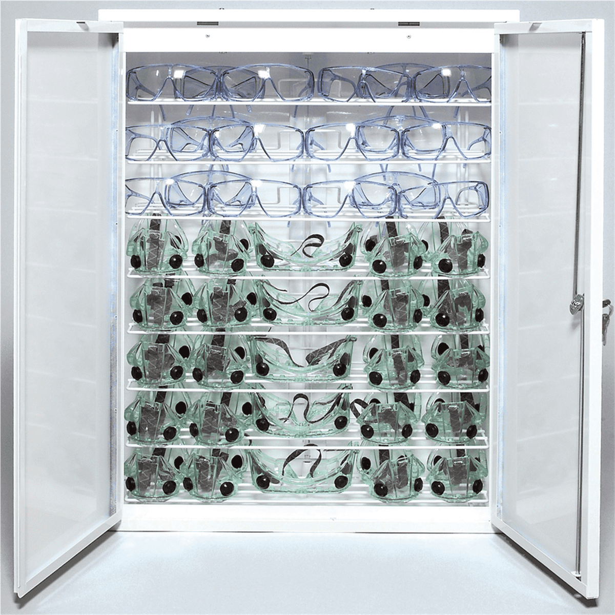 Sellstrom Monitor 2000 Germicidal Cabinet for Safety Glasses and ...