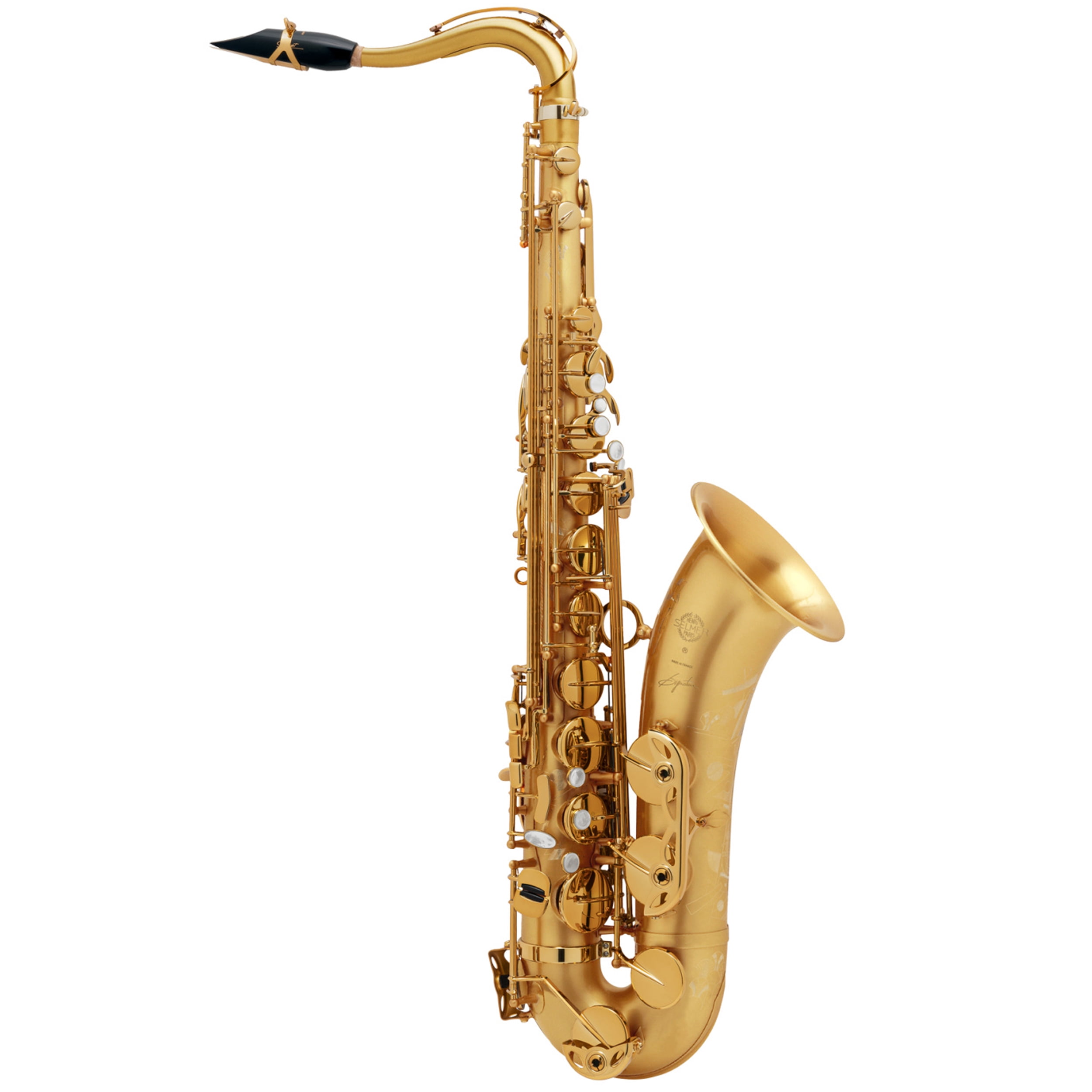 Selmer Paris 84SIGM Signature Tenor Saxophone Matte - Walmart.com
