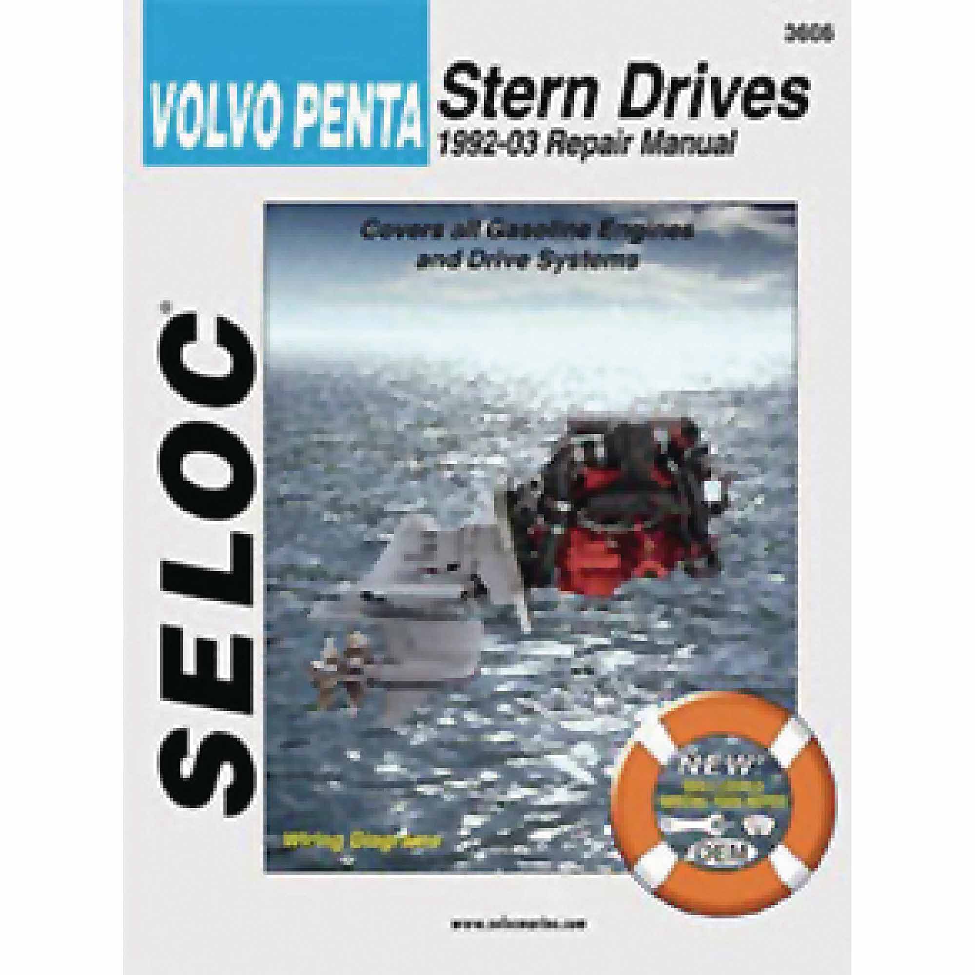 Seloc 3606; Repair Service Manual, Volvo Penta Stern Drives, - Walmart.com
