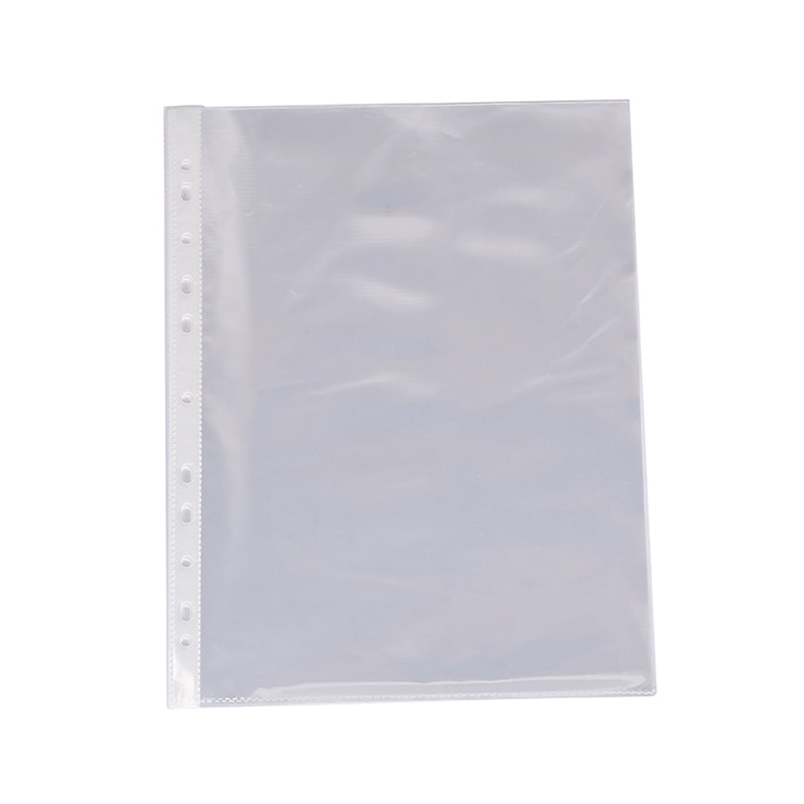 Selrti 100 Pcs A4 Clear Document Folder Transparent Waterproof Case ...