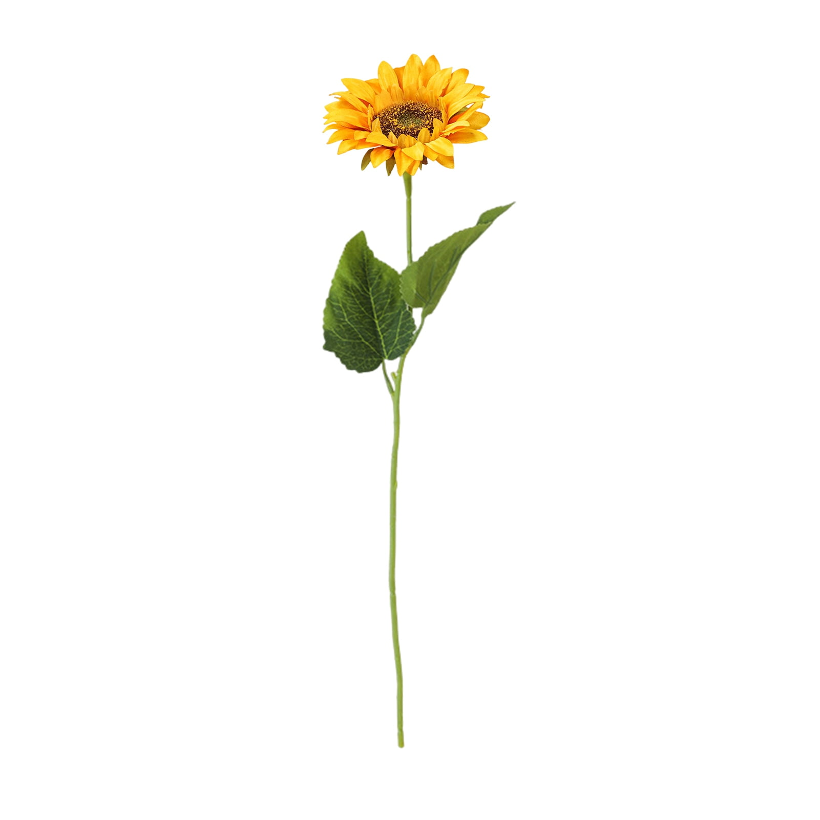 Selrti Simulated Sunflower Faux Flower with Bendable Stem Artificial ...