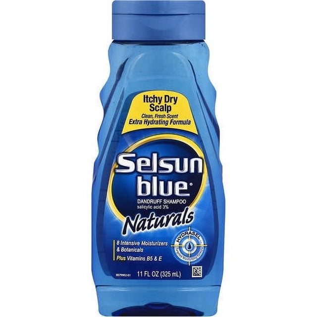 Selsun Blue Naturals Men's Anti-Dandruff Shampoo for Itchy and Dry ...