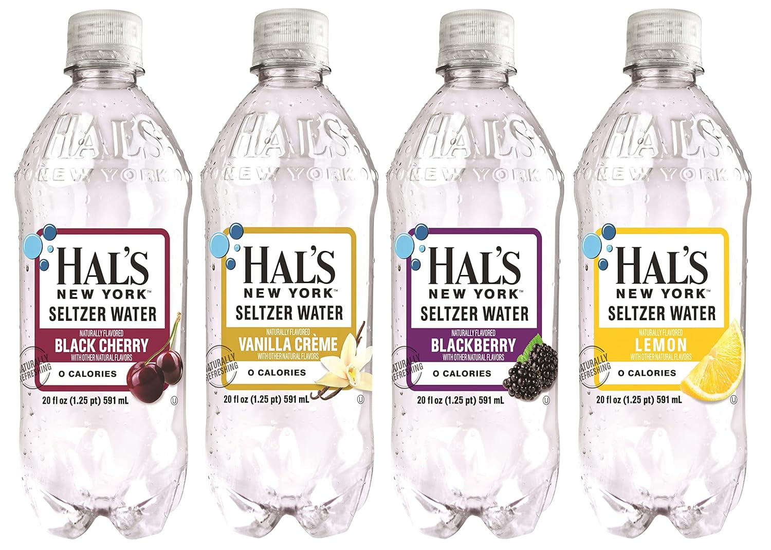 Seltzer Carbonated Flavored Sparkling Water, Multiflavored Variety ...