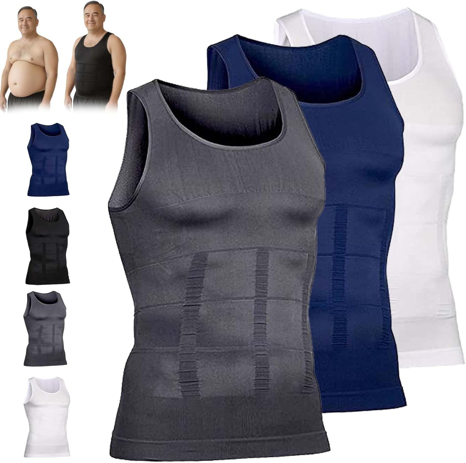 Selure Shaping Tank Men, Selure Compression Shirt, 2025 New Shaping ...