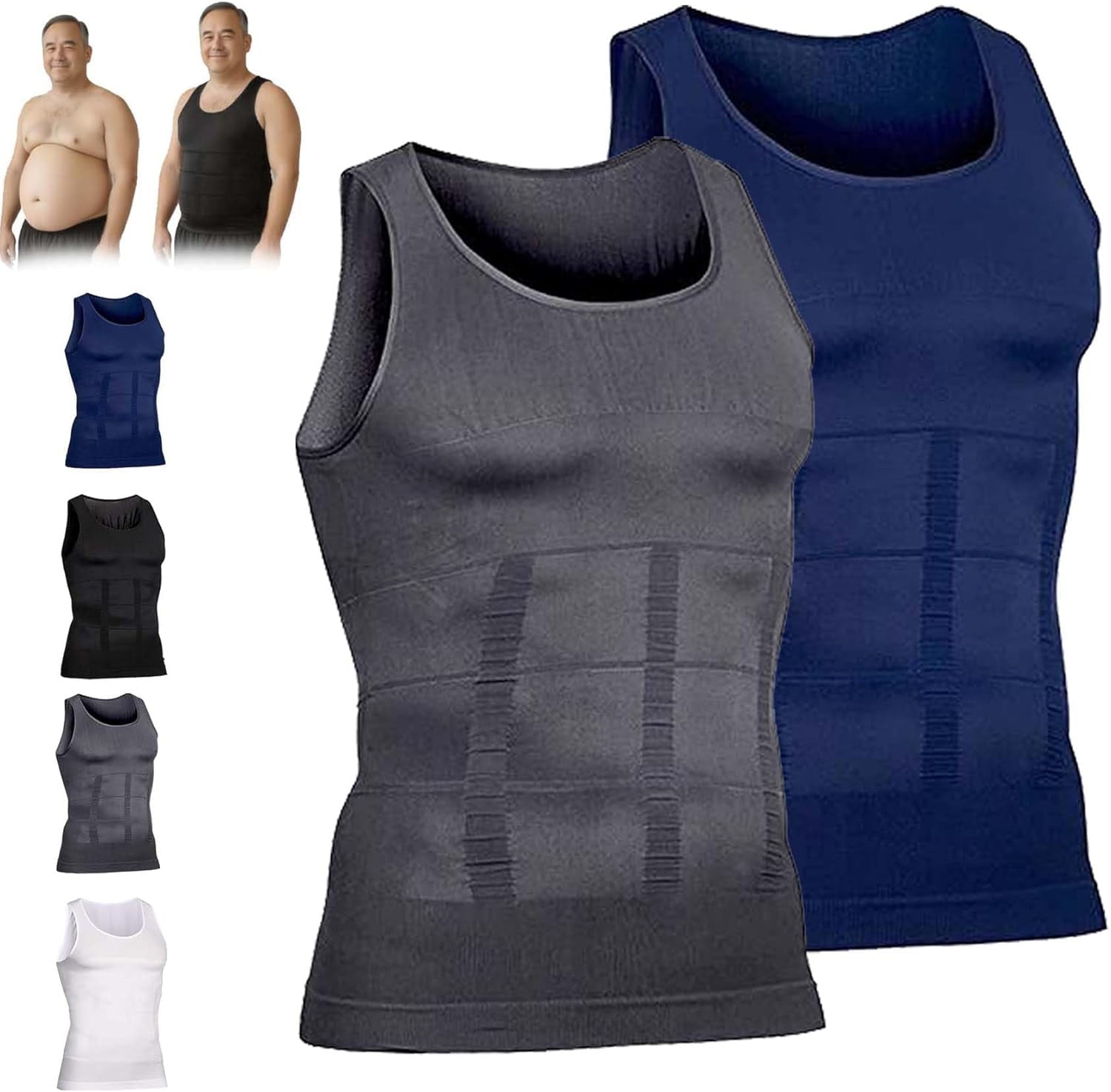 Selure Shaping Tank Men, Selure Compression Shirt, 2025 New Shaping ...
