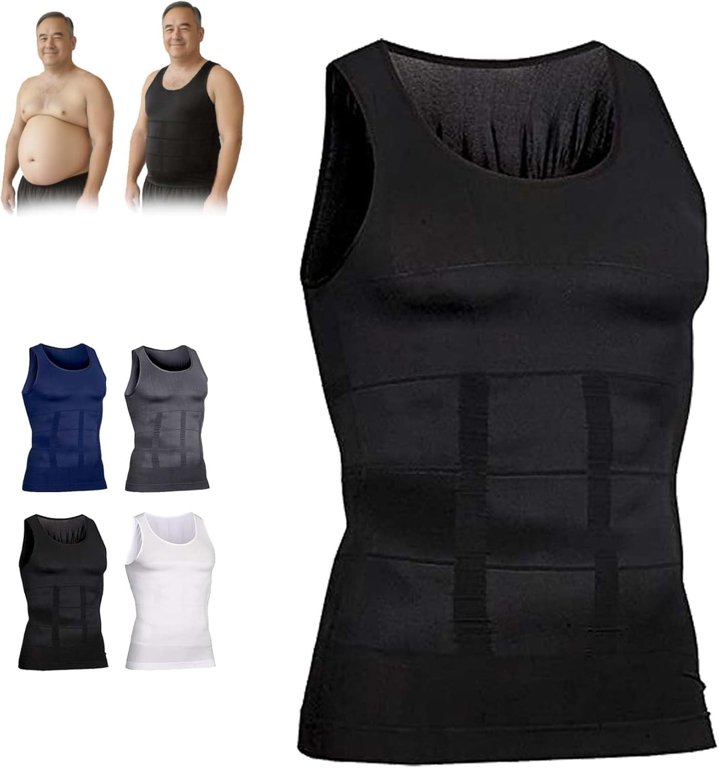 Selure Shaping Tank Men, Selure Compression Shirt, 2025 New Shaping ...