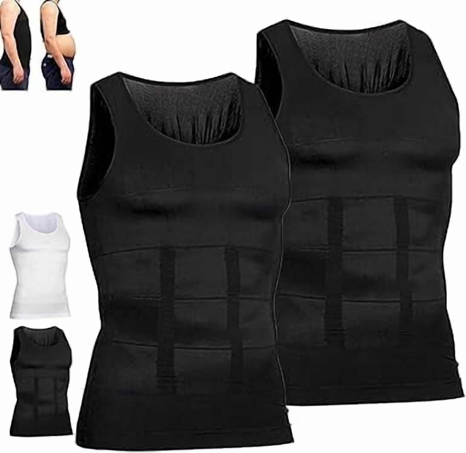 Selure Shaping Tank Men, Upgraded Compression Shaping Tank 2.0 Men ...