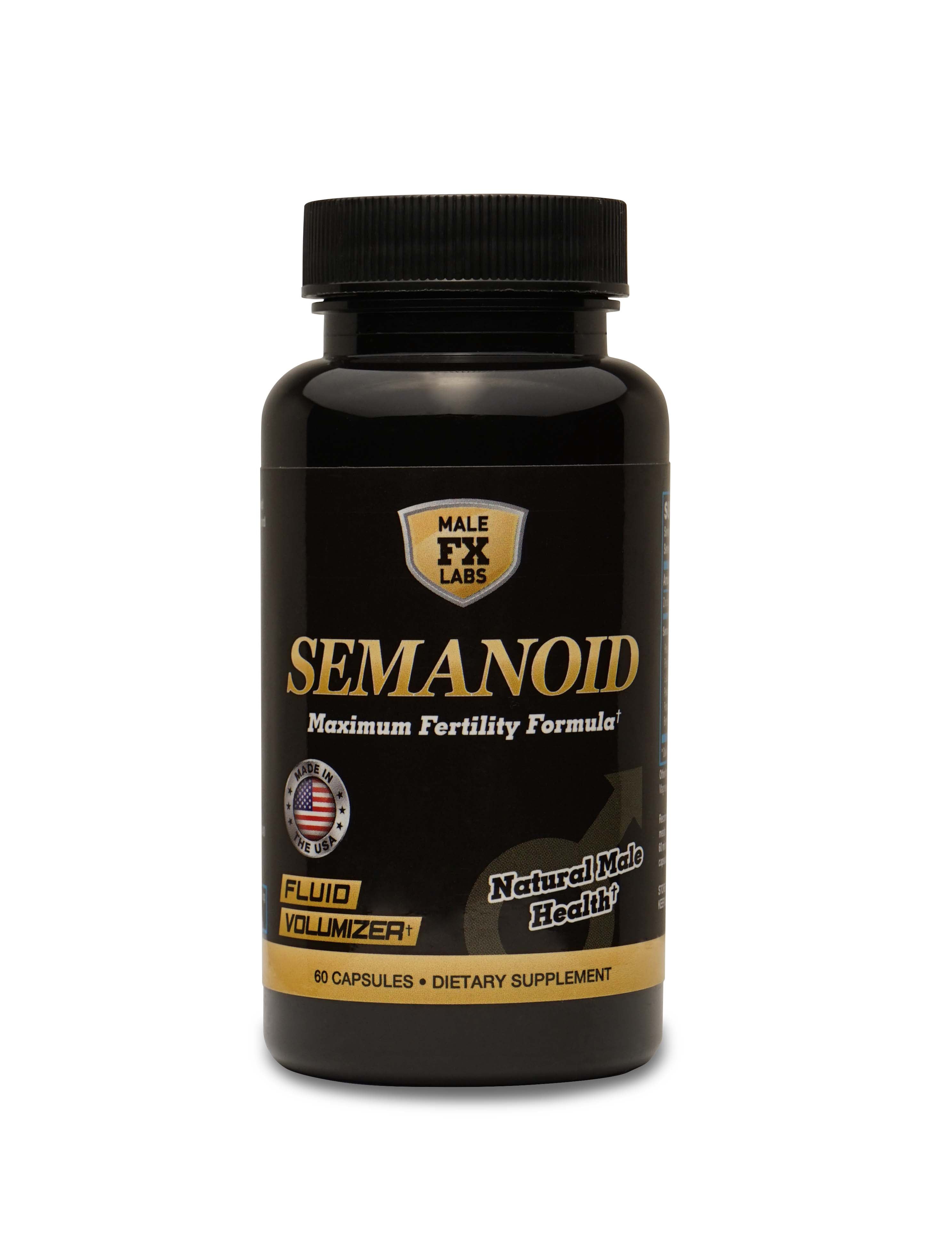 Semanoid - Male Fertility Formula and Load Volumizer, 60 Count ...