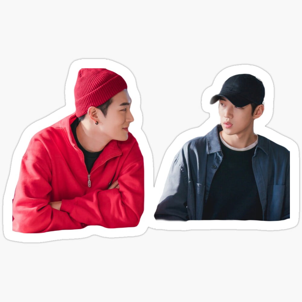 Semantic Error Sang Woo And Jae Young Couple Sticker Phone Decal Water ...