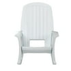Rimax Outdoor Resin Rocking Chair for Patio and Porch, Weather ...
